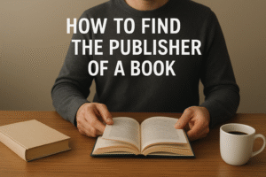 How to Find the Publisher of a Book